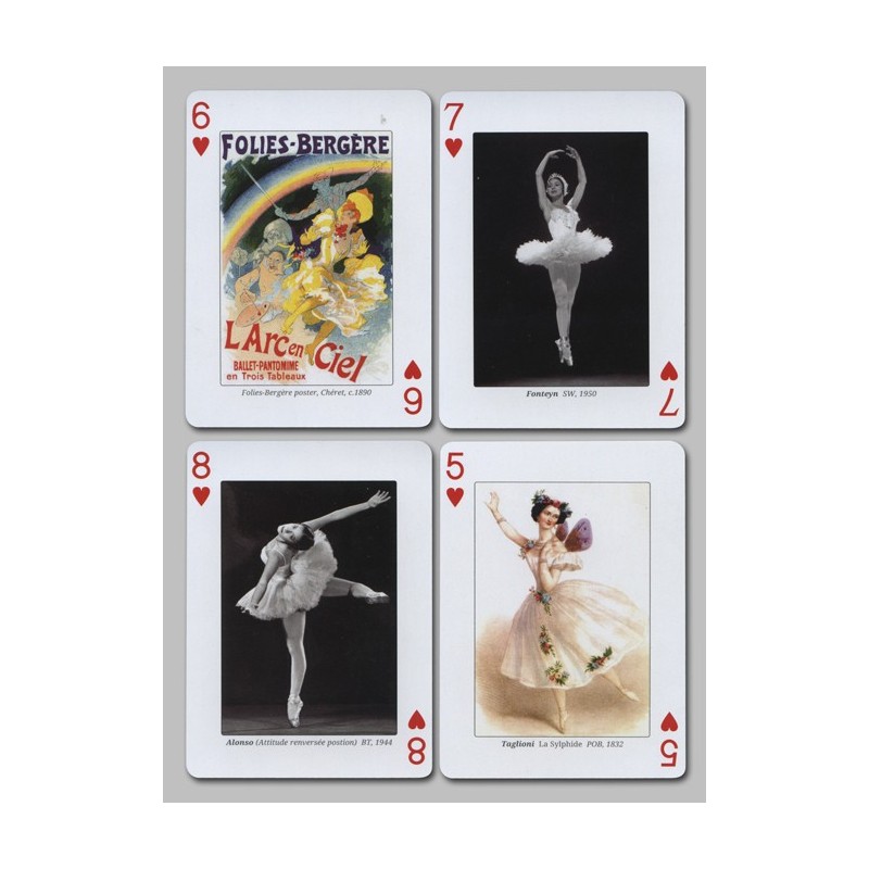 Cartes à jouer Ballet - Variantes la boutique de jeux de cartes à Paris