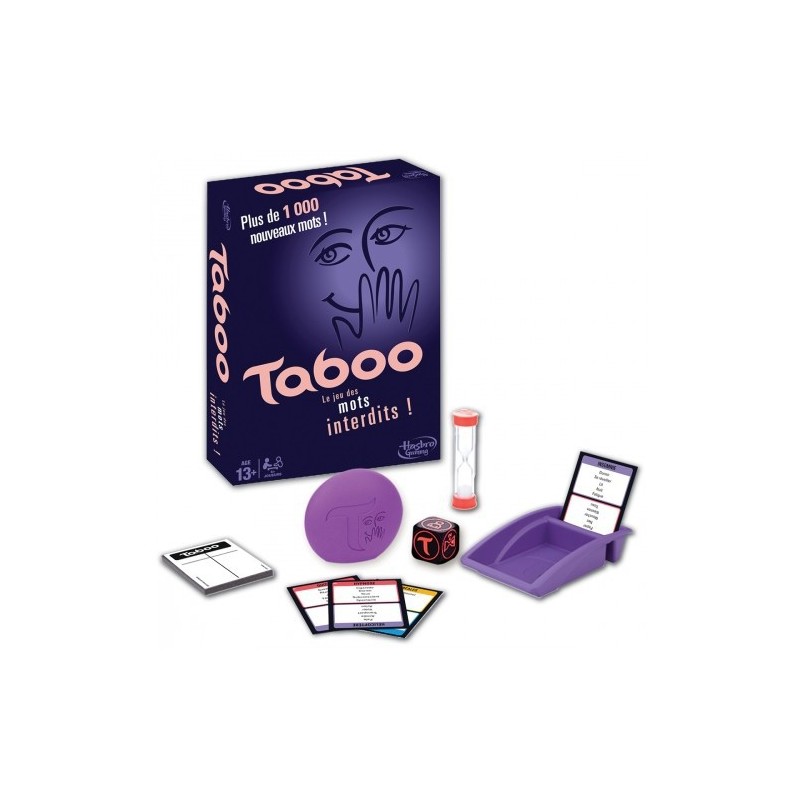Taboo - Jeu de plateau, boutique de jeu, Variantes.