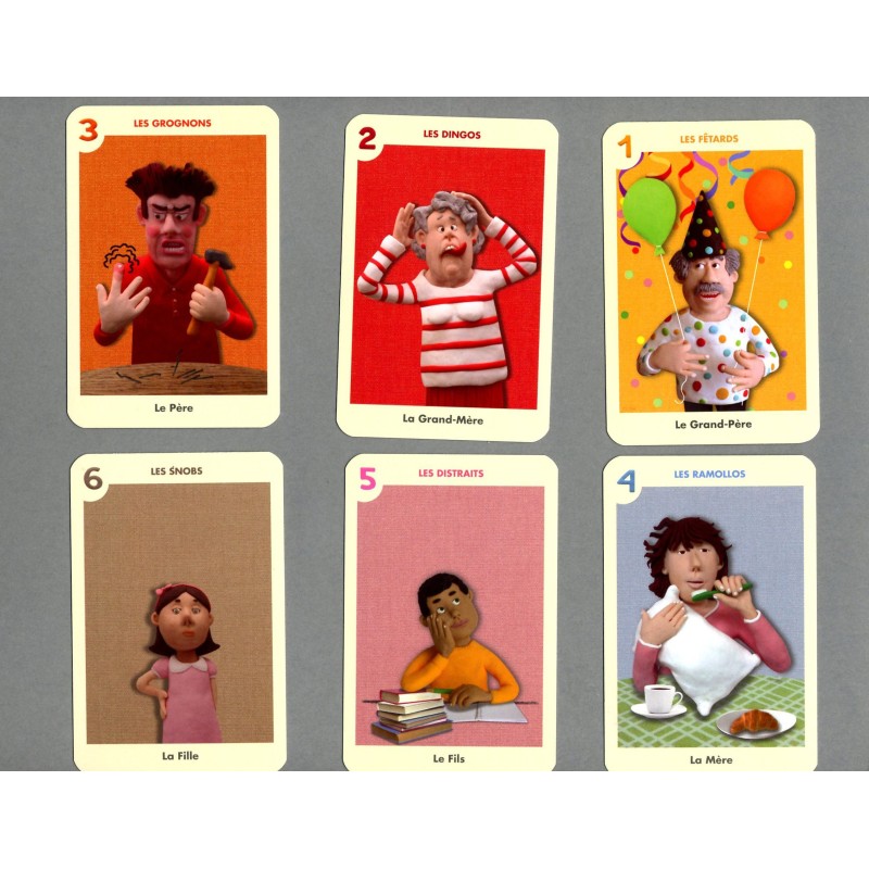 Acheter en ligne Jeu de 7 familles - Les humeurs dans notre boutique de ...
