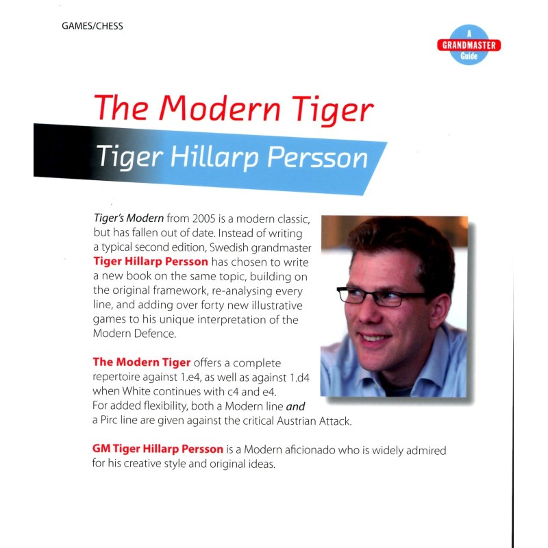 Persson - The Modern Tiger - Boutique d'échecs Variantes.