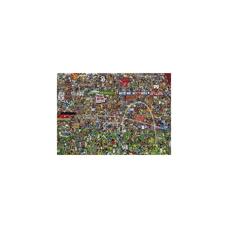 Acheter Puzzle 3000 pièces - Football history - Boutique Variantes.