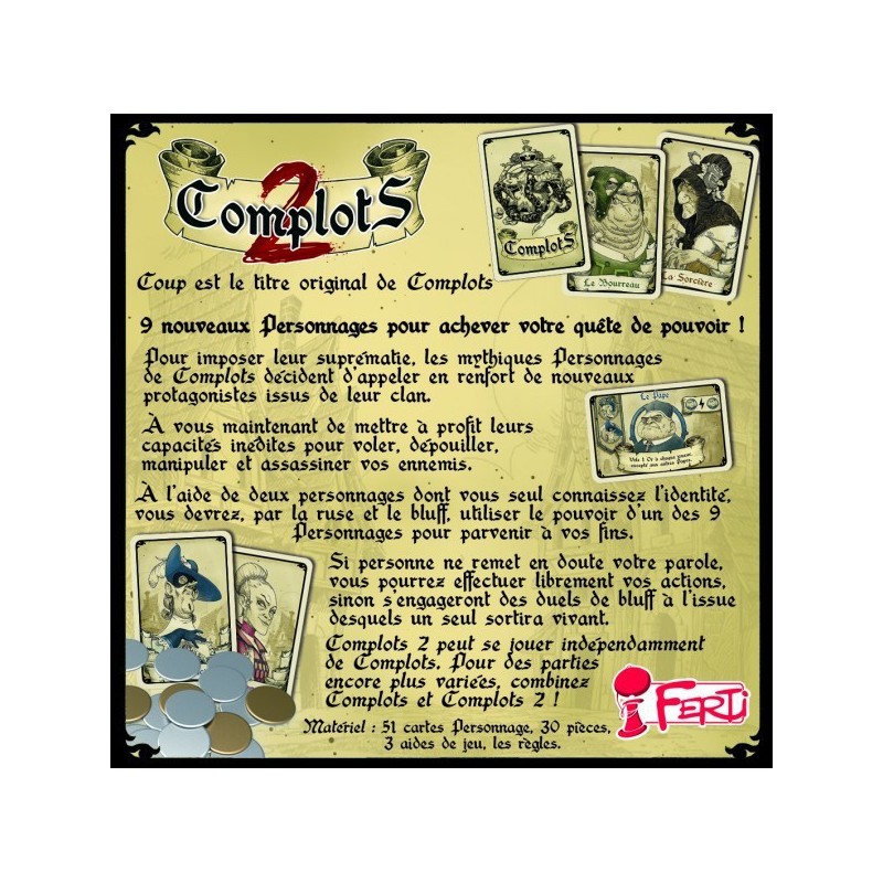 Acheter Complots 2 - Boutique de jeux Variantes