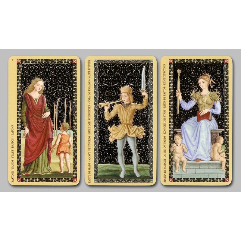 Tarot doré de la renaissance - Boutique de cartes divinatoires Variantes