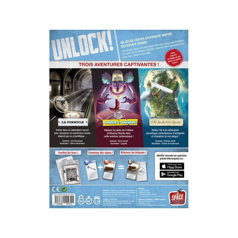 Acheter Unlock ! Escape Adventures - Jeu de Société - Boutique ...