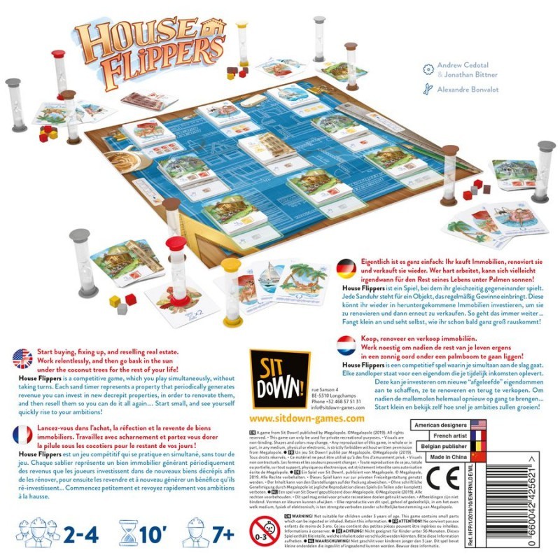 Acheter - House Flippers - Variantes votre Boutique de Jeux de Société ...
