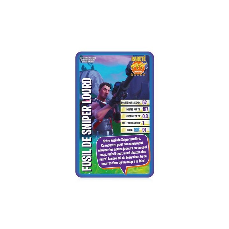 Acheter Cartes Top Trumps Fortnite - Boutique de Jeux Variantes Paris