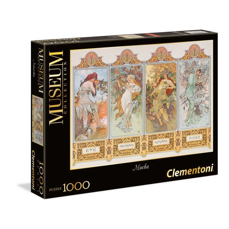 Puzzle 1000 pièces Mucha (greatmuseum) - Boutique Variantes.