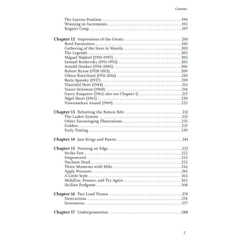 Rachels - The Best I Saw in Chess - Variantes Librairie de jeu d'échecs