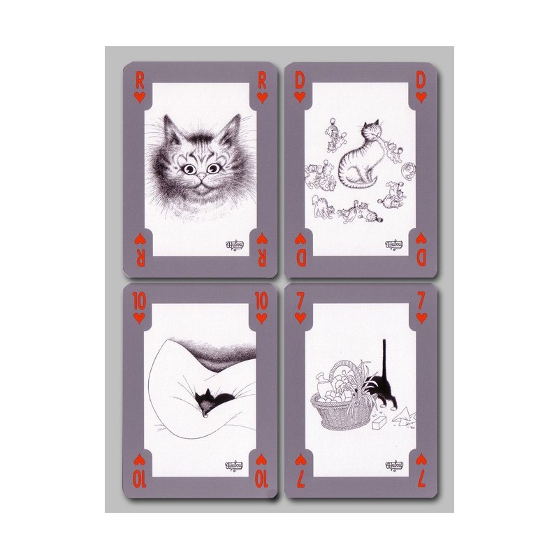 Cartes Le jeu des chats - Dubout