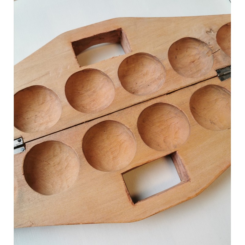 Acheter Awalé en Bois - Kalaha - Boutique de Jeux Variantes Paris - Awele