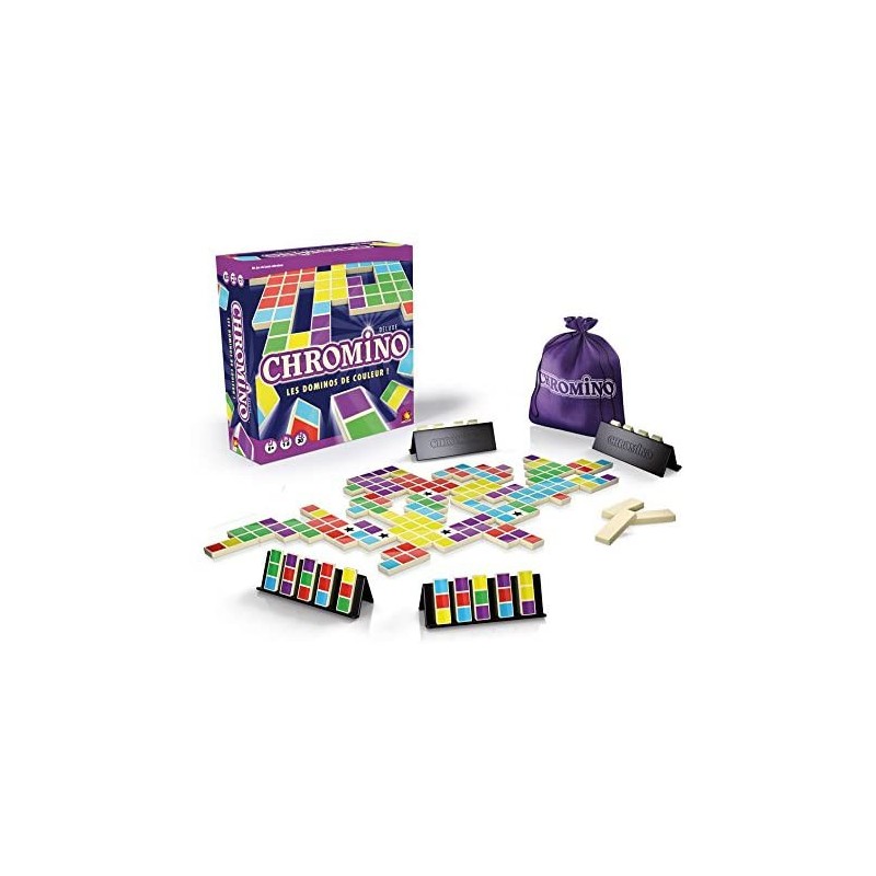 Acheter Chromino Deluxe - Jeu de Société - Boutique Variantes Paris ...