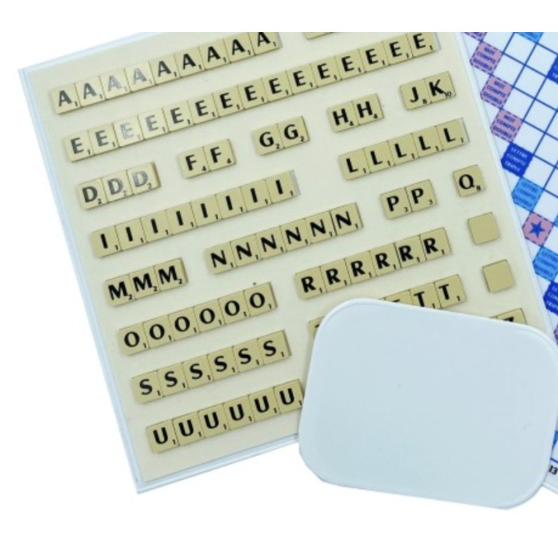 Acheter Jeu de Scrabble Duplicate Magnétique Voyage Noir - Boutique ...