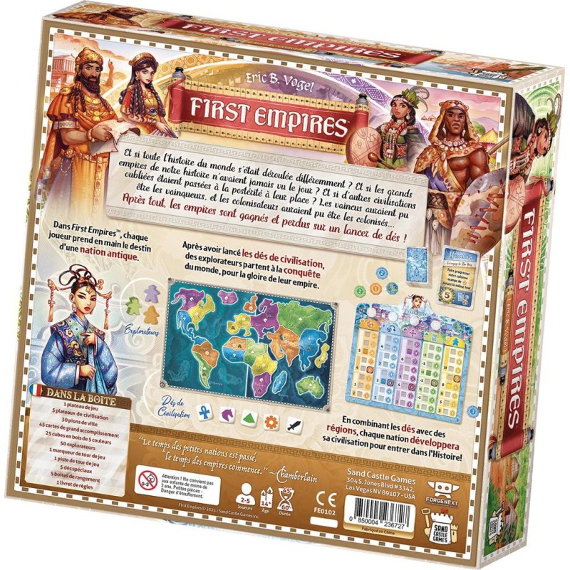 Acheter First Empires - Jeu de Société - Boutique Variantes Paris ...