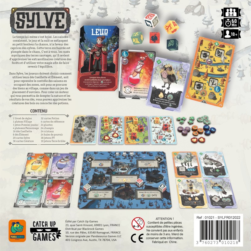 Acheter Sylve - Jeu de Société - Boutique Variantes Paris - Catch Up Games