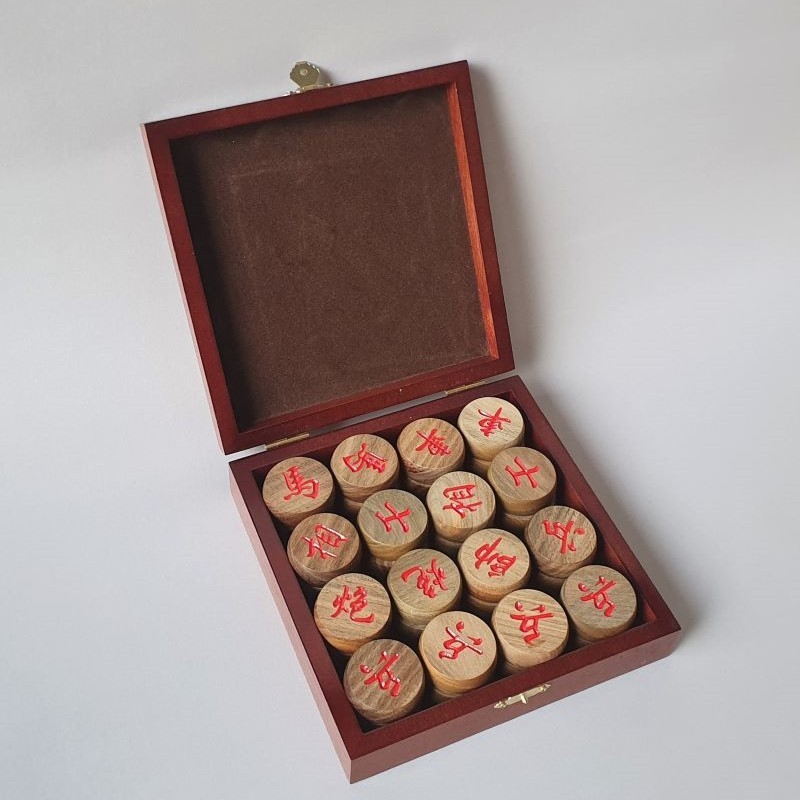 Achjeter - Pièces de XiangQi en Bois de Gaiac 3.8cm - Boutique de Jeux ...
