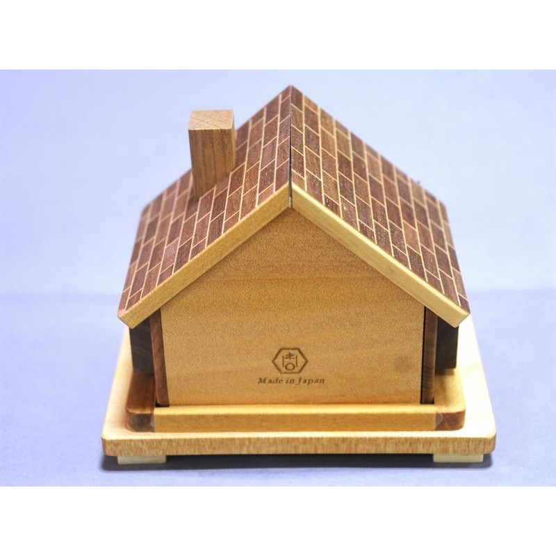 Boite en Bois Secret House 7 Mouvements - Casse-Tête Japonais ...