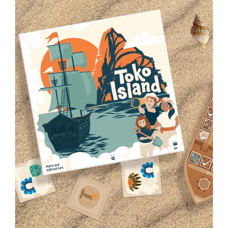 Acheter Toko Island - Jeu de Société - Boutique Variantes Paris - Helvetiq