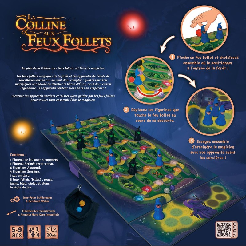 Acheter La Colline aux Feux Follets - Jeu de Société Coopératif Enfants ...