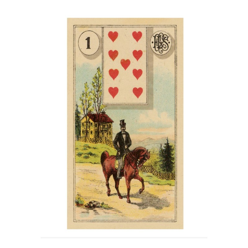 Oracle Grand Tableau Lenormand - Boutique Variantes Paris - Lo Scarabeo