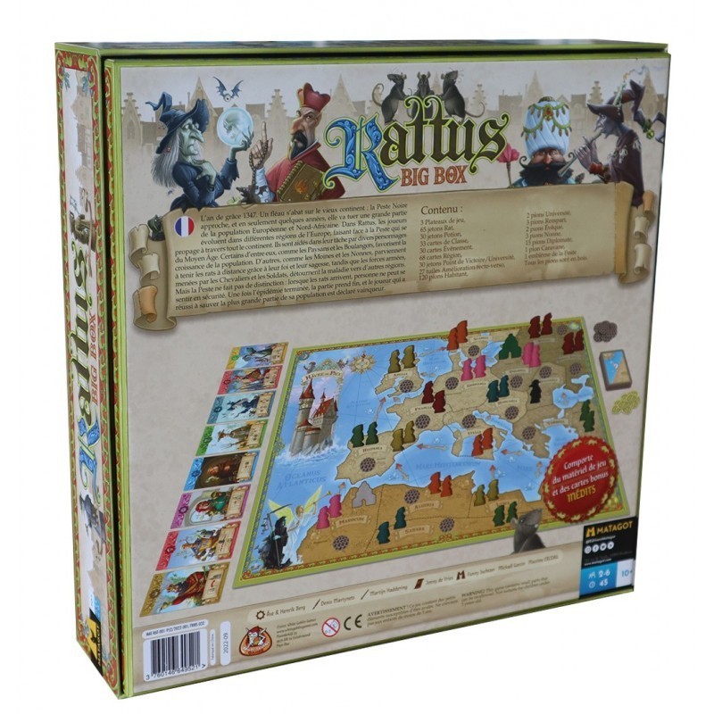 Acheter Rattus Big Box - Jeu de Société - Boutique Variantes Paris ...