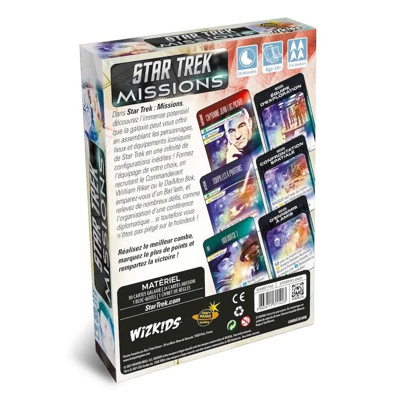 Acheter Star Trek Missions - Fantasy Realms - Jeu de Société - Boutique ...