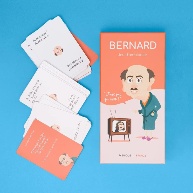 Acheter Bernard - Jeu de Société Ambiance - Boutique Variantes Paris ...