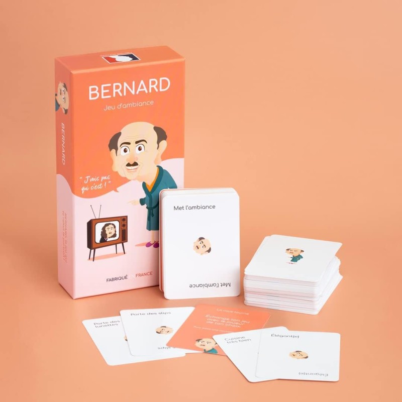 Acheter Bernard - Jeu de Société Ambiance - Boutique Variantes Paris ...