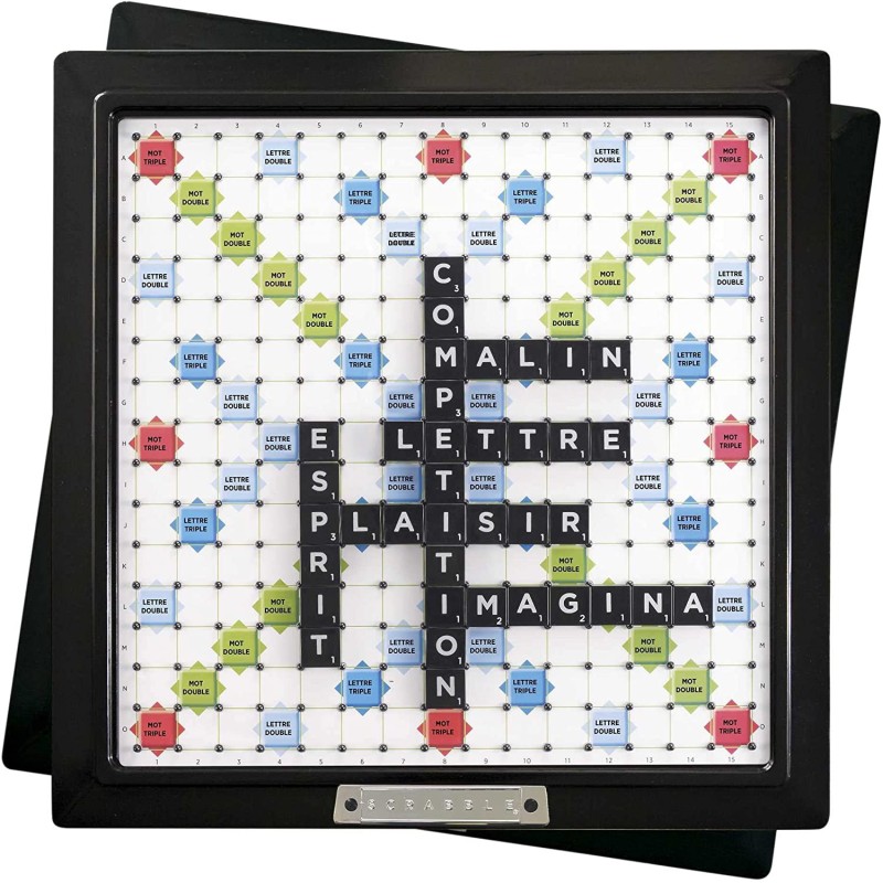Scrabble Deluxe Plateau Pivotant - Boutique de Jeux Variantes Paris ...
