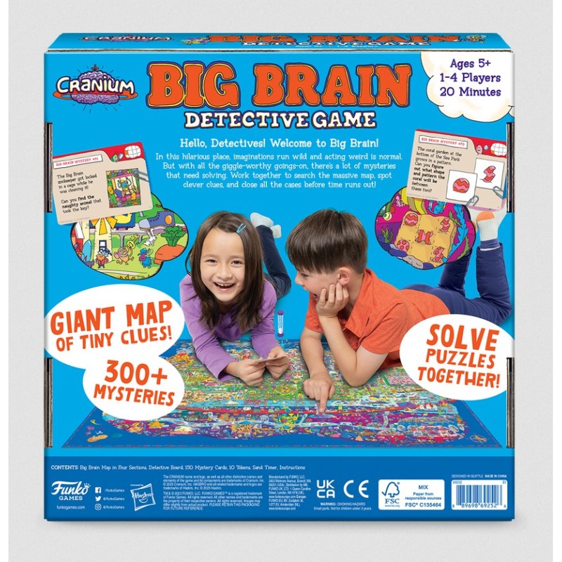 Cranium Big Brain : Detective Game - Jeu de Société - Boutique ...