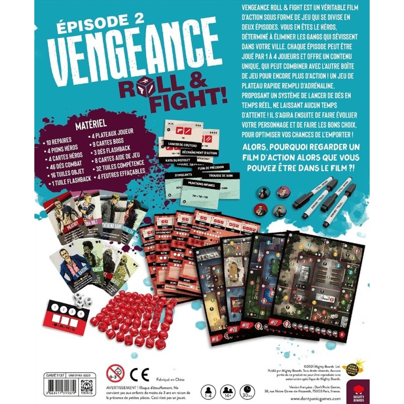 Vengeance Roll & Fight : Episode 2 - Boutique Variantes Paris - Don't ...