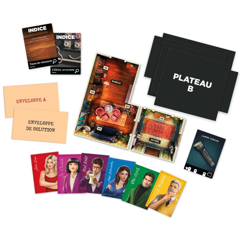 Jeu Cluedo Trahison au Manoir Tudor - Escape Game - Boutique Variantes ...