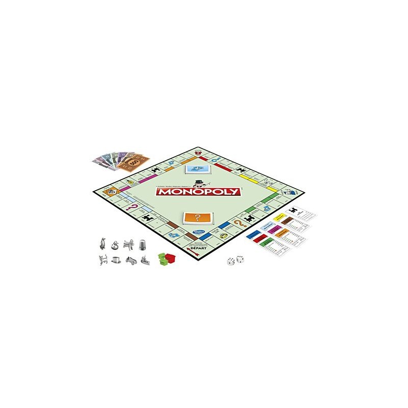 Jeu de société Monopoly, le grand classique en vente chez Variantes en ...