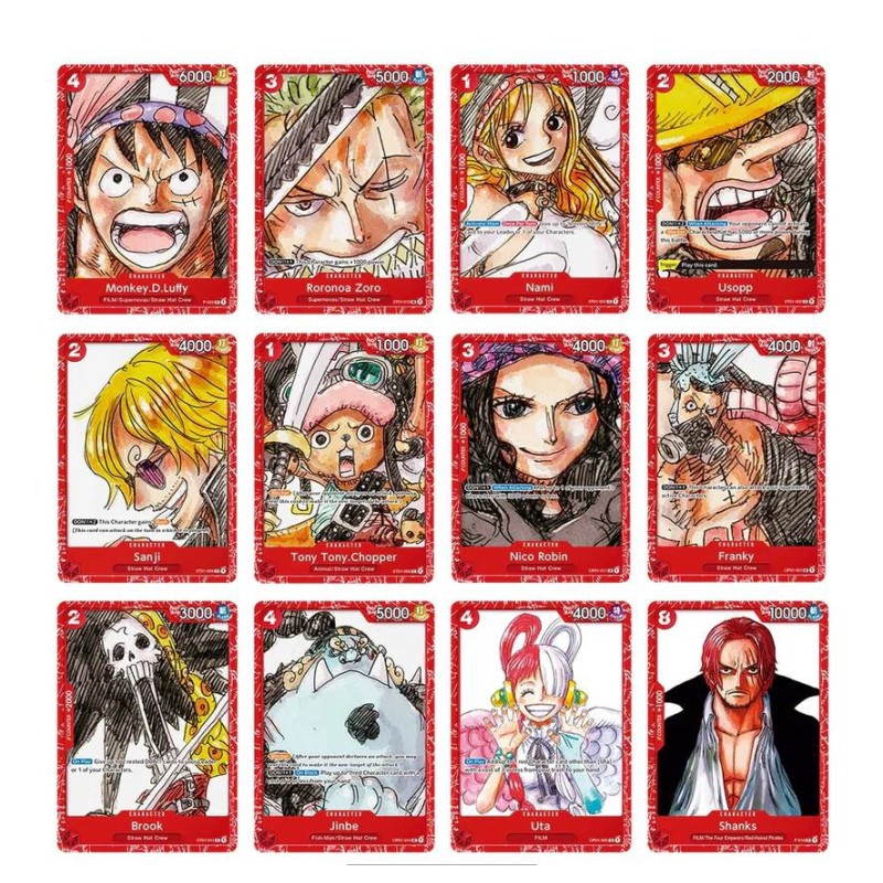JCC One Piece : Premium Card Collection RED (Anglais) - Boutique ...