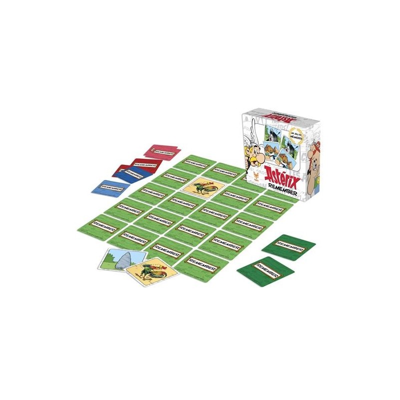 Memory Astérix Remember - boutique de jeu de Société Variantes Paris