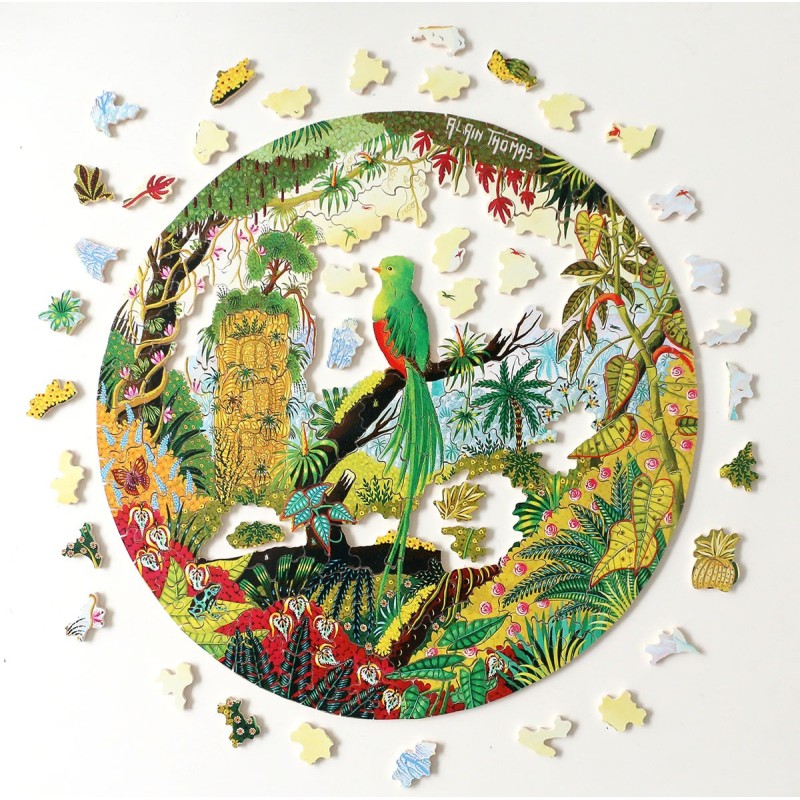 Puzzle 250 pièces - Quetzal Resplendissant, Alain Thomas - Boutique de ...