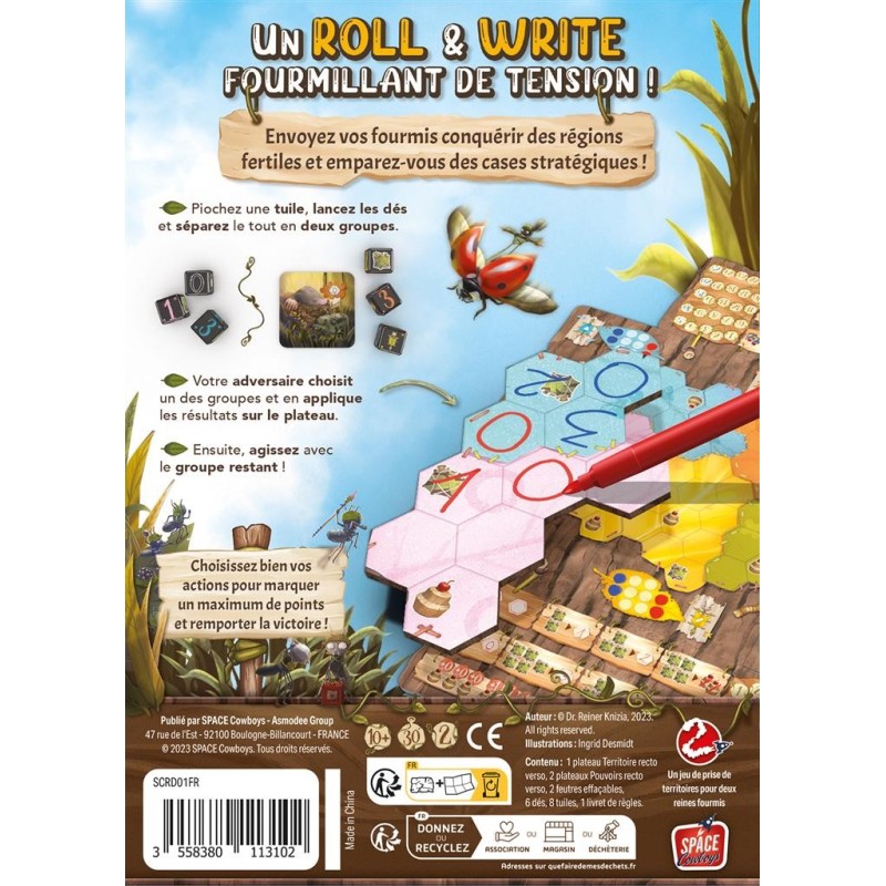 Marabunta : Roll & Divide - Jeu de Société - Boutique Variantes Paris