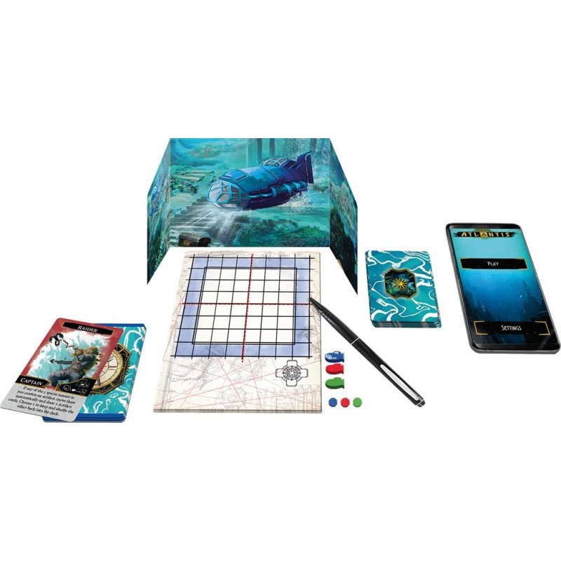 Finding Atlantis - Jeu de Société - Boutique Variantes Paris - Synapses ...