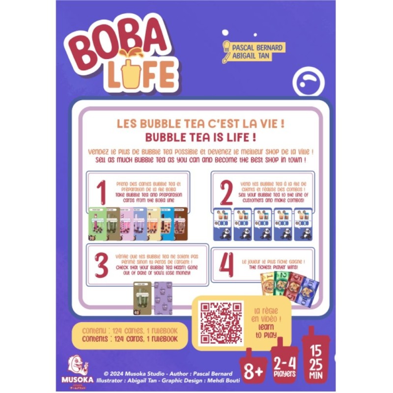 Boba Life - Jeu de Société - Boutique Variantes Paris - Bubble Tea