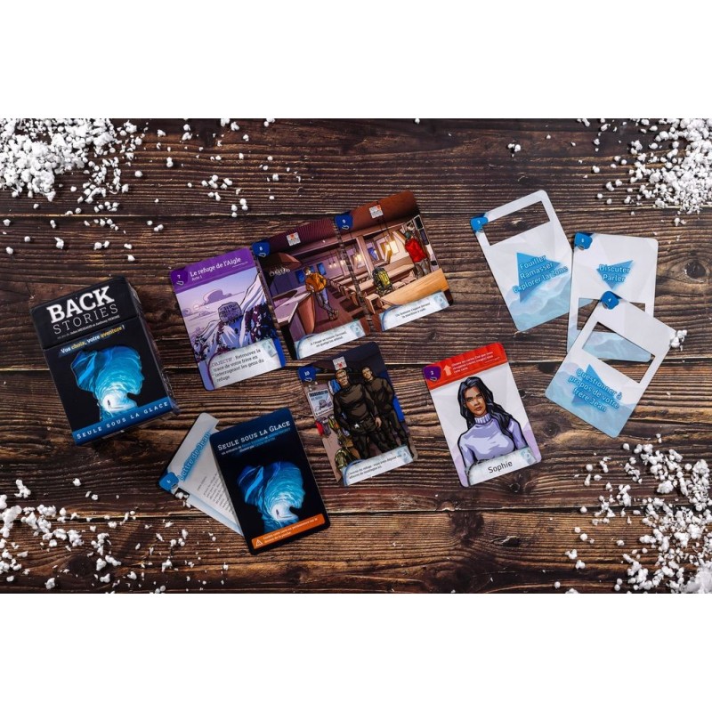 Backstories : Seule Sous La Glace - Jeu de Société - Boutique Variantes ...