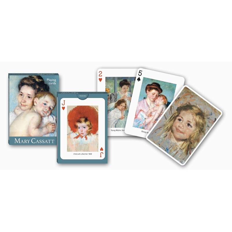 Cartes à Jouer Artiste Mary Cassatt - Boutique Variantes Paris - Piatnik