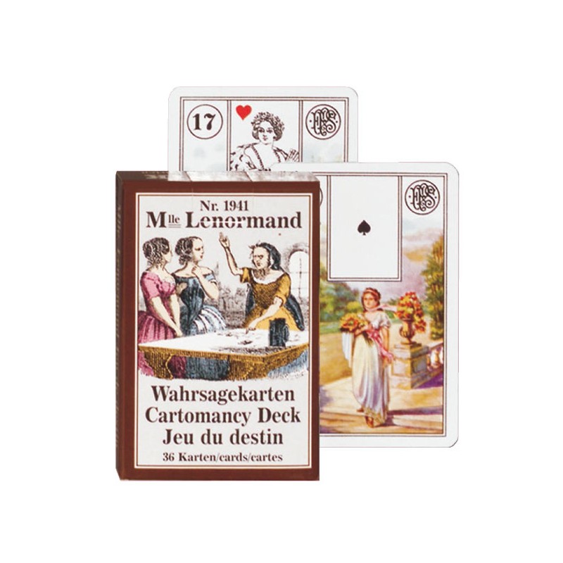 Mlle Lenormand Cartomancie - Piatnik - Boutique Variantes Paris ...