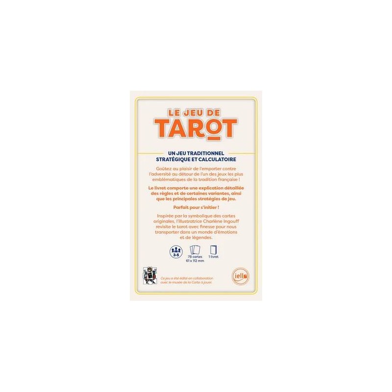 Jeu de Tarot - Boutique Variantes Paris - Jeu de Cartes Traditionnel Iello