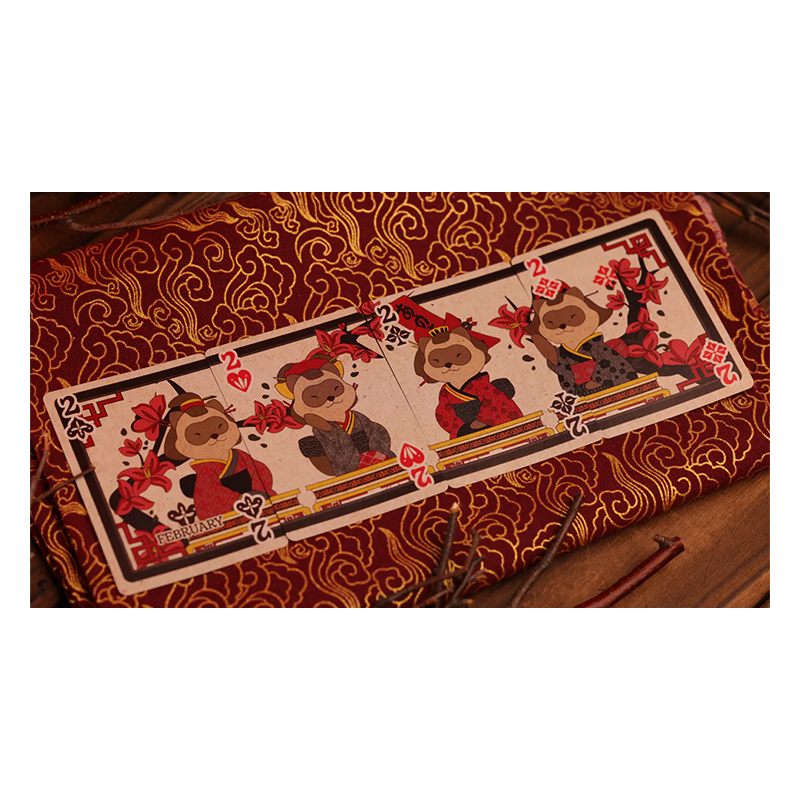 Cartes Tanuki Yukaku Collection - Hanafuda Design - Boutique Variantes ...