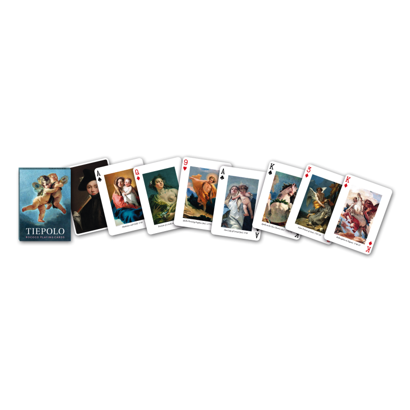 Cartes à Jouer Tiepolo - Art et Peinture Italie - Boutique Variantes ...