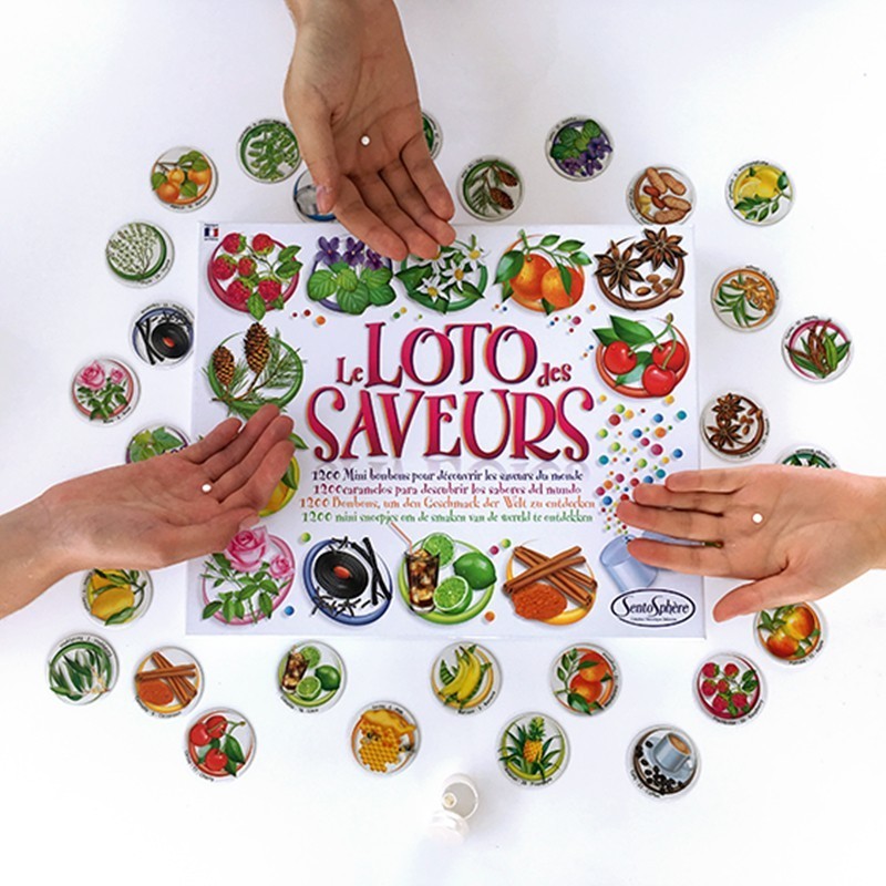 Le Loto des Saveurs - Sentosphere - Jeu de Société - Boutique Variantes ...
