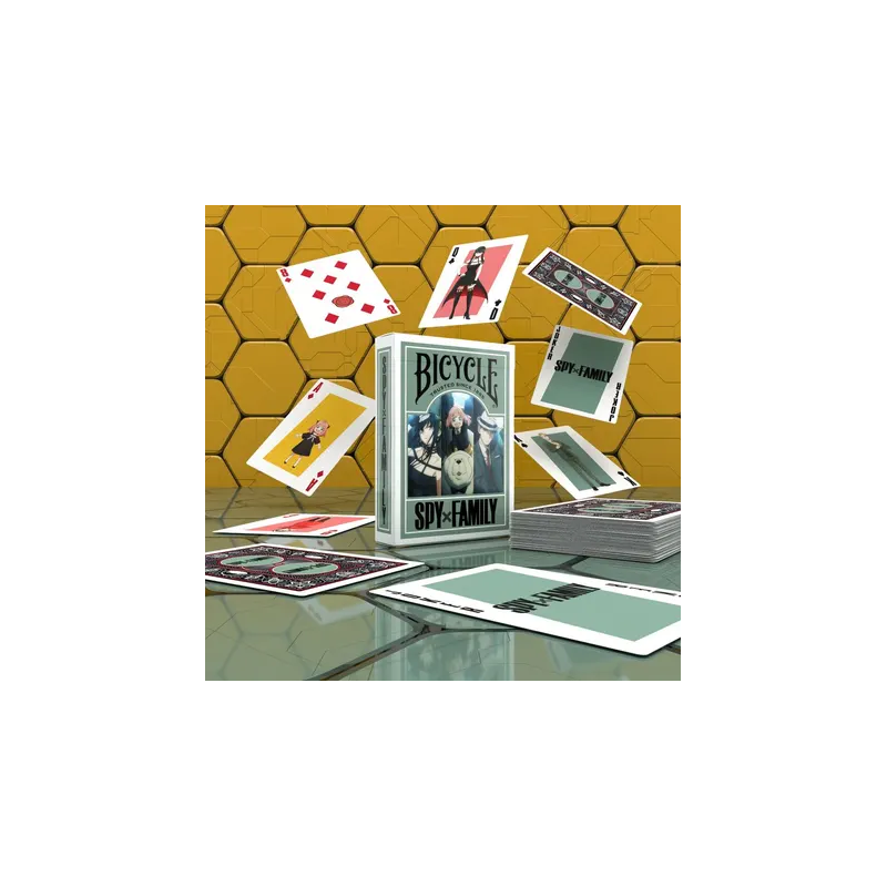 Cartes à jouer Bicycle SPY x FAMILY - Boutique Variantes Paris - Manga
