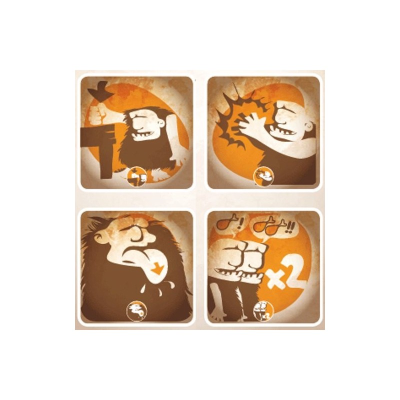 Ouga Bouga jeu de mimes et bruitages ambiance 100 % préhistorique